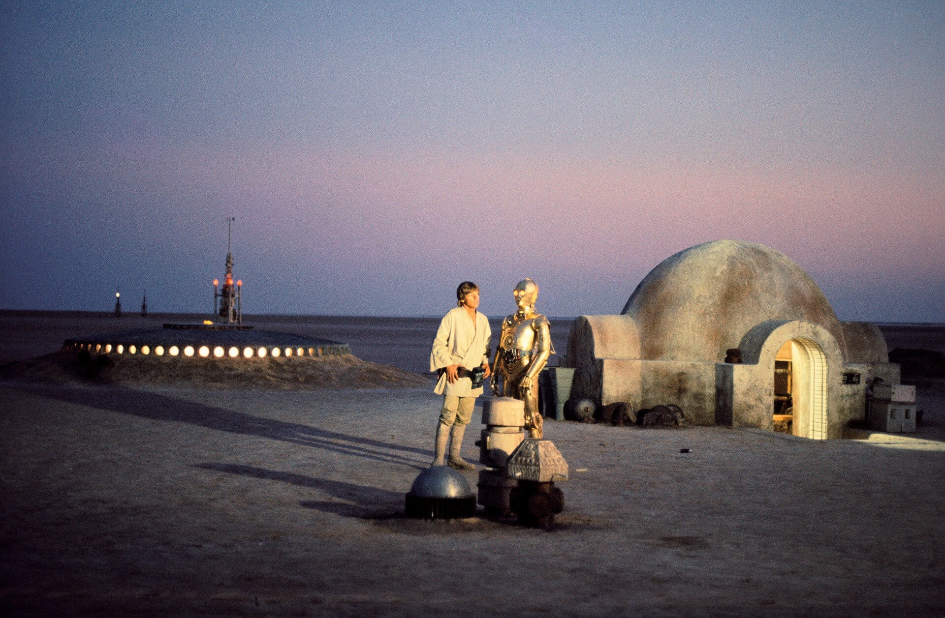 For 50 år siden ble den aller første scenen i Star Wars filmet ...